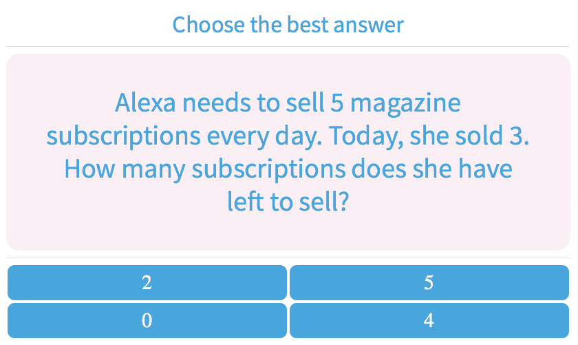 Year 1 - Practice with Math Games