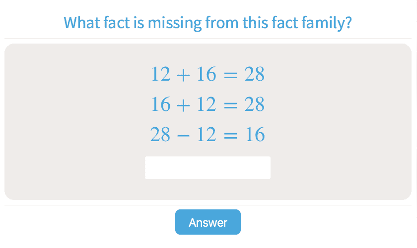 Year 1 - Practice with Math Games