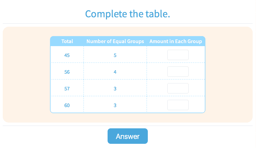 Year 2 - Practice with Math Games